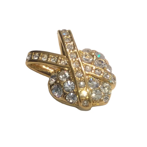 Nolan Miller | Jewelry | Nolan Miller Vintage Gold Tone Pendent With ...